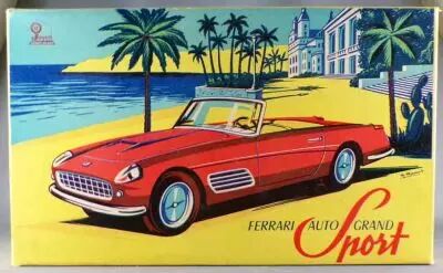 Mont Blanc 611-3 Original Empty Box for Ferrari Auto Grand Sport ...