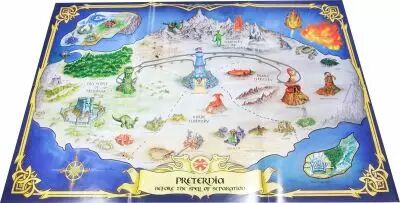 MOTU Classics Maps - Etheria printed 30"x20" poster
