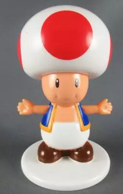 Nintendo Universe - Mario Bros. - McDonald's 2016 Figure - Toad Waving