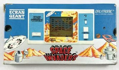 Orlitronic (Tiger) - LCD Handheld Game - Space Invaders (Ref.201027)