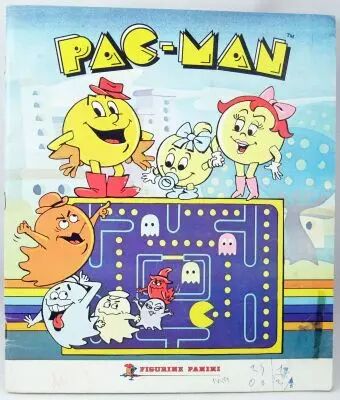 Pac-Man - Album Collecteur de Vignettes Panini 1985