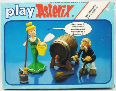 Play Asterix - Geriatrix and his wife - CEJI Italy (ref.6241)