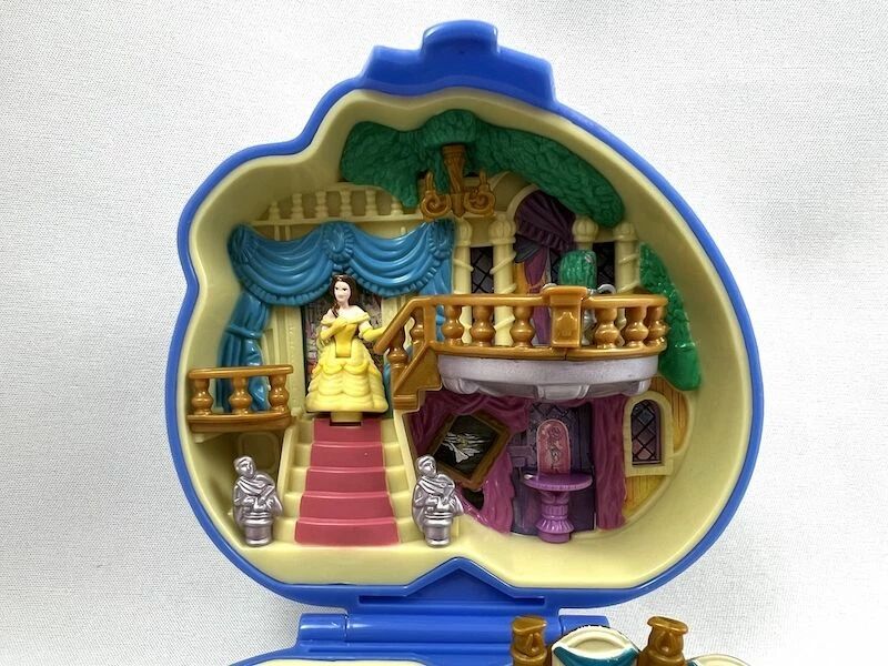 Polly Pocket - Bluebird Toys 1995 - Disney's Beauty and the Beast (loose)