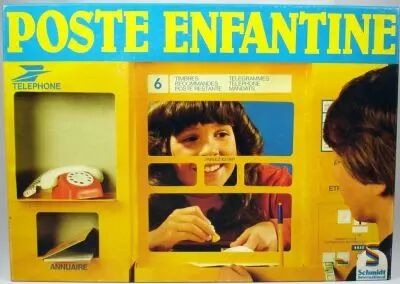 Poste Enfantine - Role playing accessory set - Schmidt International 1988