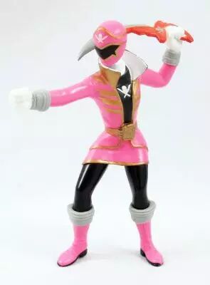 Power Ranger Super Megaforce- 4" PVC Pink Ranger