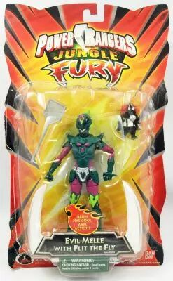 Power Rangers Jungle Fury - Evil Melle with Flit the Fly - Figurine ...