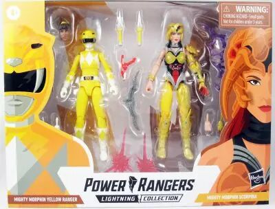 Power Rangers Lightning Collection - Mighty Morphin Yellow Ranger ...