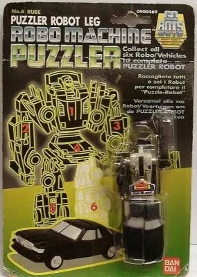 Robo Machine GoBots - Bandai - Puzzler Robot - Rube