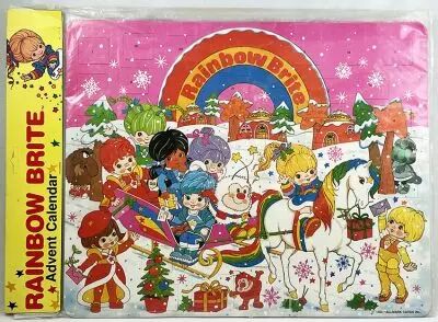 Rainbow Brite - Advent Calendar - Character Advent Calendars Ltd 1985
