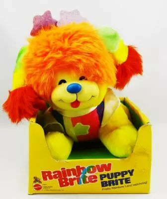 Rainbow Brite - Mattel - 10" Doll - Puppy Brite (Box USA)