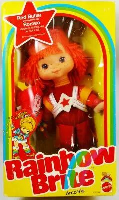 Rainbow Brite - Mattel - 9" Doll - Red Butler & Romeo Sprite (Box Spain ...