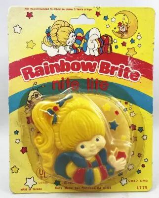 Rainbow Brite - Nite Lite (Veilleuse électrique murale) Rainbow Brite ...