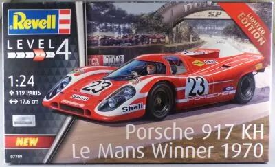 Revell 07709 - Porsche 917 KH Le Mans Winner 1970 1:24 MIB