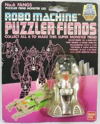 Robo Machine Gobots - Bandai - Puzzler Fiends - Fangs