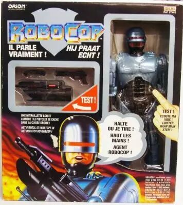 RoboCop - Toy Island/Ideal - Talking 12inch Robocop