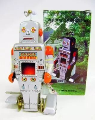 Robot - Mechanical Walking Tin Robot - Propeller Robot MS372