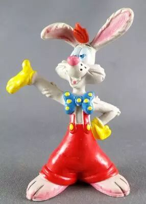 Roger Rabbit - Figurine PVC Bully 1988 - Roger Rabbit Bras Droit Tendu