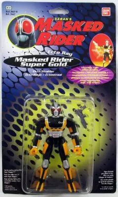 Saban's Masked Rider - Bandai - Fast Draw Ecto Ray Masked Rider Super Gold