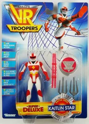Saban's VR Troopers - Kenner - Battle Grid Kaitlin Star (Super Deluxe ...