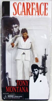 Scarface Tony Montana White suit 7 figure Neca
