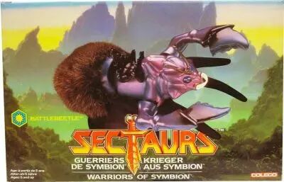 Sectaurs Warriors of Symbion - Coleco - General Spidrax & Spiderflyer