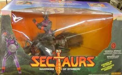 Sectaurs Warriors of Symbion - Coleco - Général Spidrax & Spiderflyer