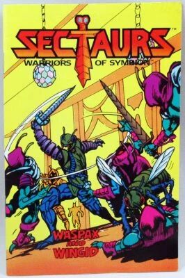 Sectaurs Warriors of Symbion - Coleco - General Spidrax & Spiderflyer