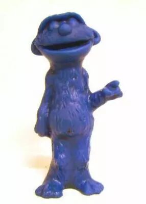 Sesame Street - Delacoste - ''Unpainted'' 4'' Squeeze toy - Mordicus ...