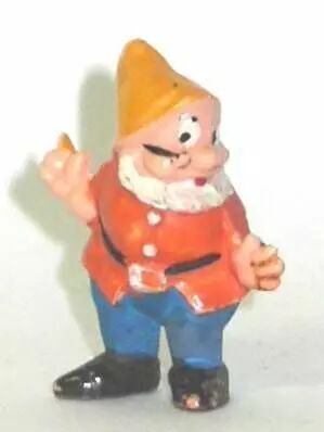 Blanche neige - Mini figurine Porte-clés Jim - Le nain Prof