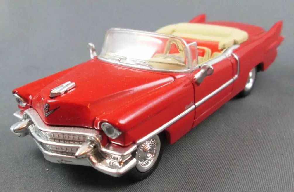 Solido Ref 4500 1955 Red Convertible Cadillac Eldorado without Box 1:43