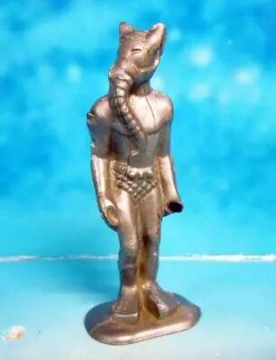 Space Toys - Plastic Figures - Captain Video's Alien (silver) Lido Toy