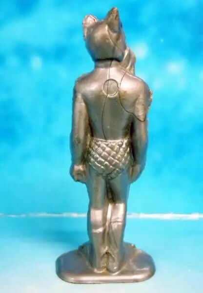 Space Toys - Plastic Figures - Captain Video's Alien (silver) Lido Toy