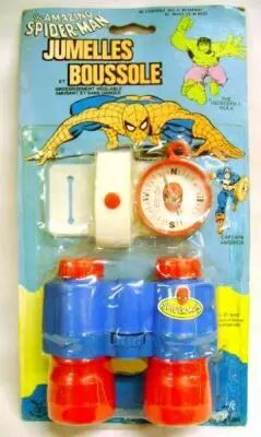 Spider-Man - Pin Pin Toys - Binoculars & Compass