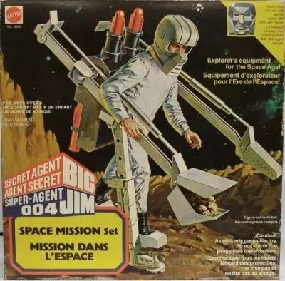 Big Jim Spy series - Space Mission set (ref.2686) Mint in bo