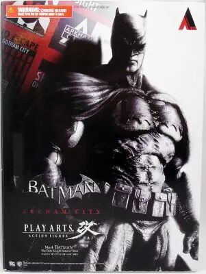 Square Enix - Batman Arkham City - Play Arts Kai Action Figure - Batman ...