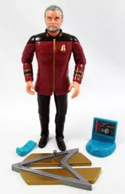Star Trek The Next Generation - Playmates - Admiral William T. Riker ...