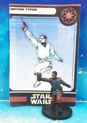 Star Wars Miniatures - Wizards of the Coast - Captain Typho