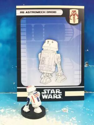 Star Wars Miniatures - Wizards of the Coast - R5 Astromech Droid