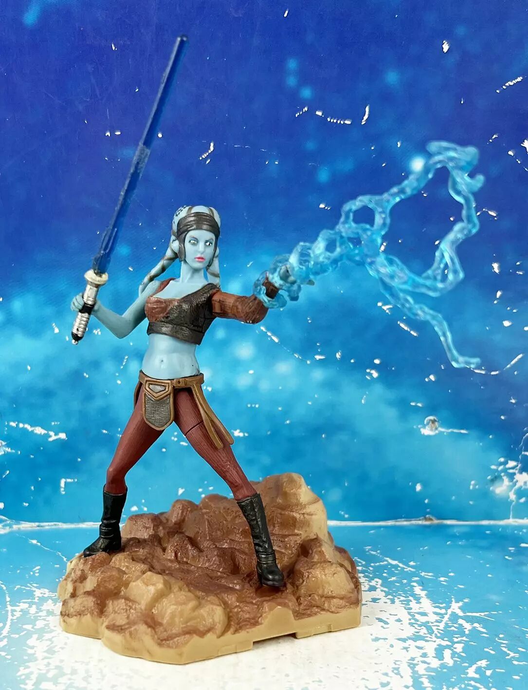 Star Wars (Loose) - Kenner/Hasbro - Aayla Secura (Battle Of Geonosis)