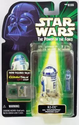 Star Wars (The Power of the Force) - Hasbro - R2-D2 with Holographic ...