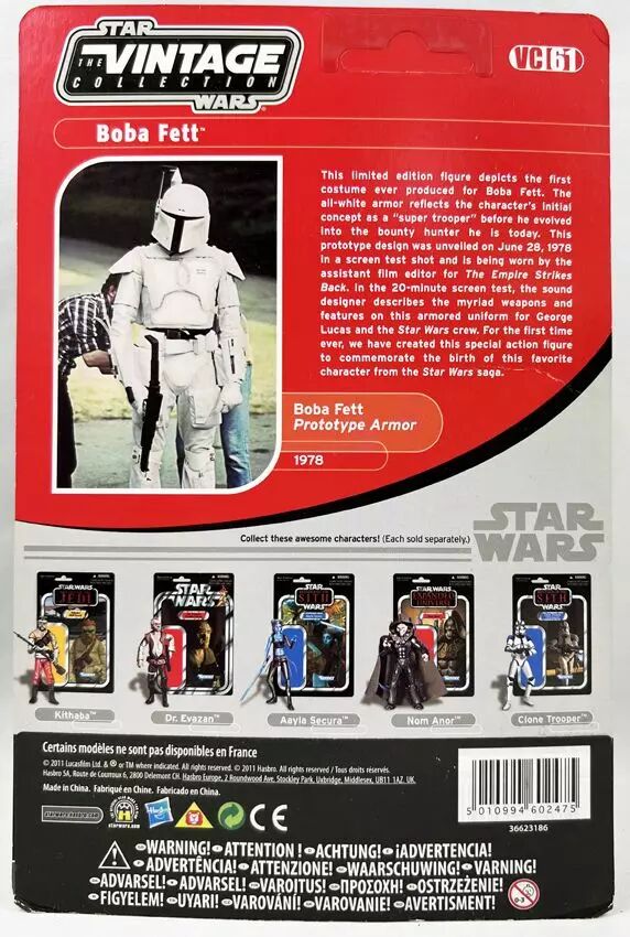 Star Wars (The Vintage Collection) - Hasbro - Boba Fett (Prototype ...