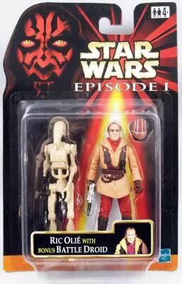 Star Wars Episode 1 (The Phantom Menace) - Hasbro - Ric Olié & Bonus ...