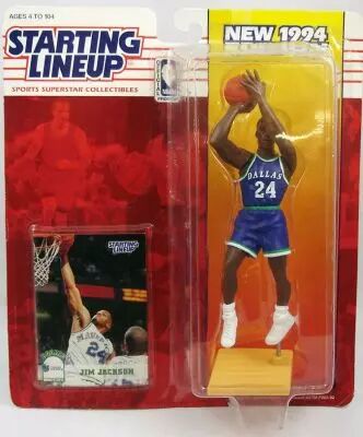 Starting Lineup - Basket Ball - 1994 Dallas Mavericks Jim Jackson