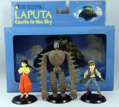 Studio Ghibli - Laputa Le Chateau dans le Ciel - Set de Figurines PVC ...