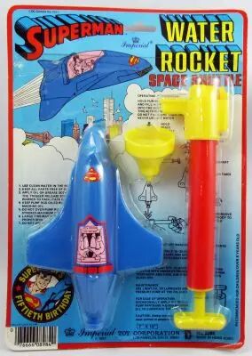 Superman - Imperial Toy Corp. - Water Rocket Space Shuttle - Superman's ...