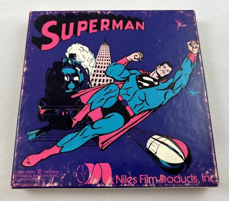 Superman - Super-8 Sound Movie reel Superman - (Niles Film) - Superman ...