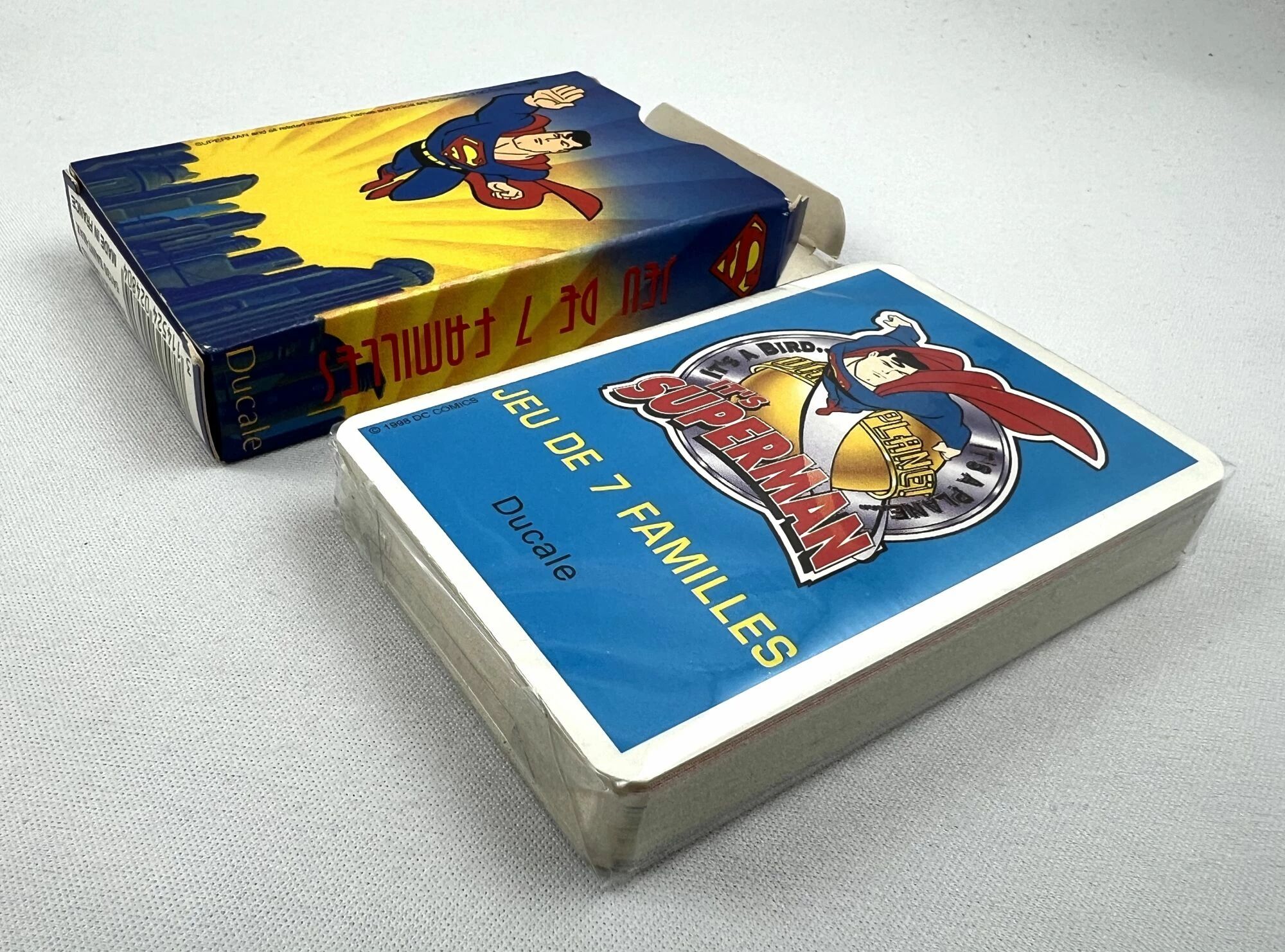 Superman The animated series - Jeu de 7 familles - Ducale (1998) - Neuf