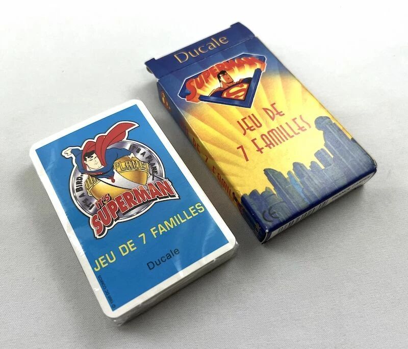 Superman The animated series - Jeu de 7 familles - Ducale (1998) - Neuf