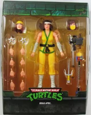 Teenage Mutant Ninja Turtles - Super7 Ultimates Figures - Ninja April O ...
