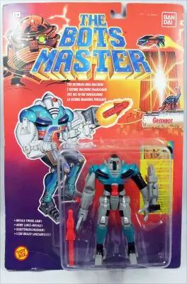 The Bots Master - Greenbot : The Ultimate Mean Machine - ToyBiz Bandai